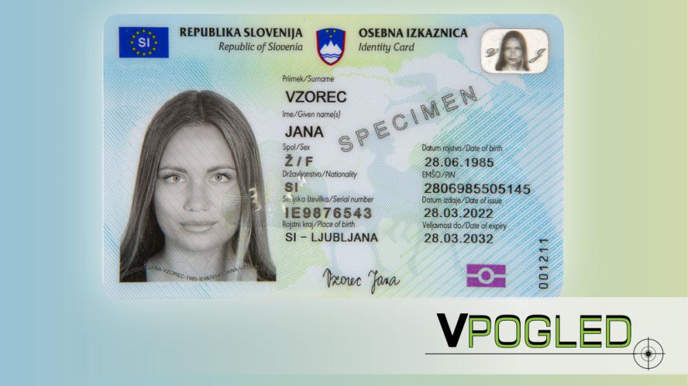 VPOGLED: O nagrajeni biometrični osebni izkaznici, ki jo izdelujejo v ...