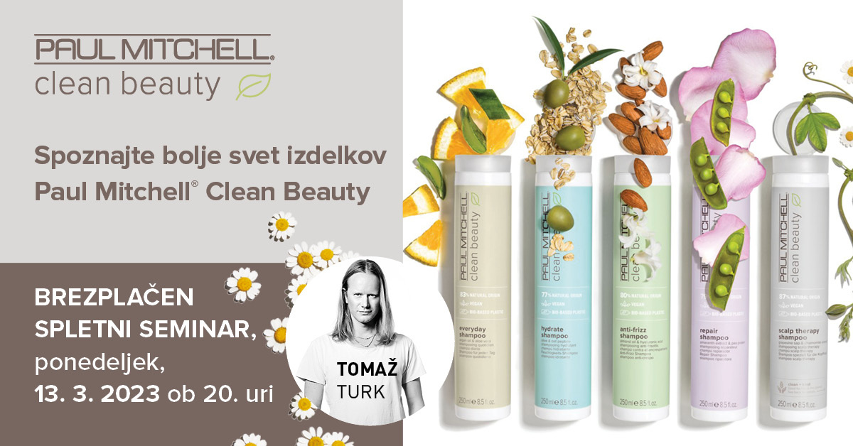 Spoznajte bolje svet izdelkov Paul Mitchell Clean Beauty - Paul ...