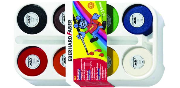 MALI vodene barvice, 55 mm, 8 barv - Antus