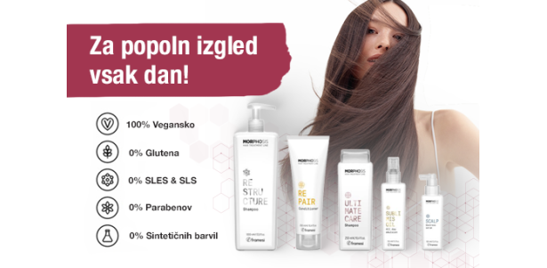 Odkrijte linijo Morphosis - za popoln izgled vsak dan na naraven način ...