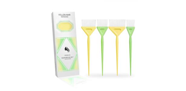 čopič VH Color Brush Set - rumeno/zelen - Klevi.si