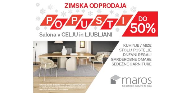 ODPRODAJA salonskega pohištva POPUSTI do 50% - Maros