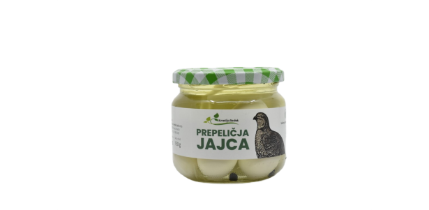 Jajca prepeličja vložena 320 g - Slogina trgovina