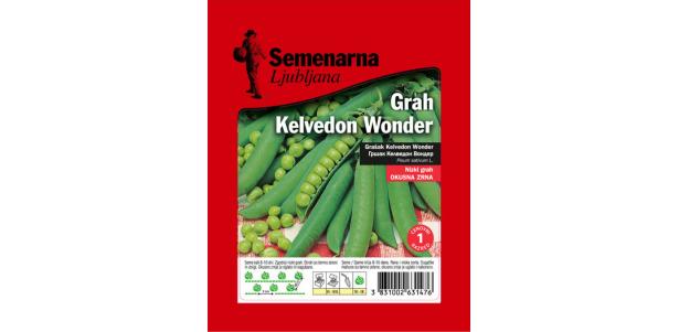 Seme grah Kelvedon 100g Semenarna Ljubljana - Slogina trgovina