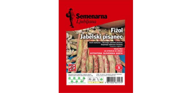 Seme fižol Jabelski pisanec 100g Semenarna Ljubljana - Slogina trgovina